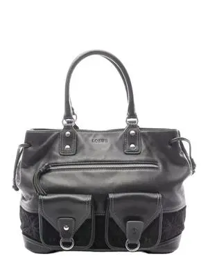 Loewe Anagram Handbag - Black