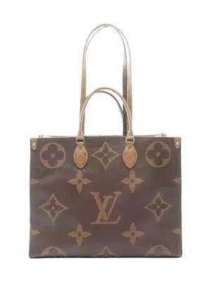 LOUIS VUITTON Monogram Canvas Tote Bag - Brown