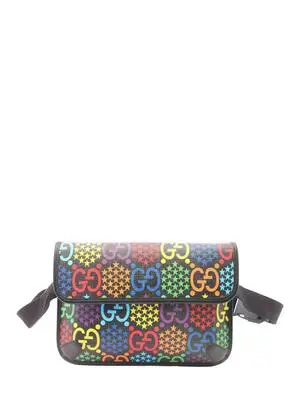 Gucci Gg Psychedelic Belt Bag - Black