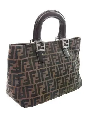 Fendi Zucca Tote Bag - Brown