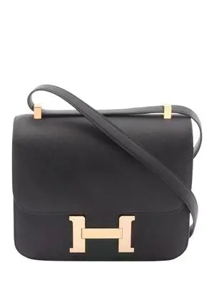 Hermès Constance Shoulder Bag - Black