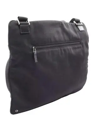 Gucci Canvas Shoulder Bag - Black