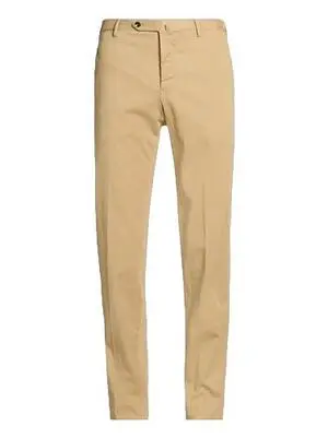 PT TORINO PT Torino Camel Chino Pants In Cotton And Modal With Stretch Beige