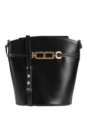 TOM FORD Calfskin Bucket Bag - Black