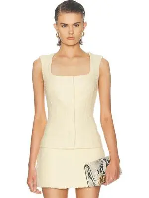 L'academie Ingrid Top - Butter Yellow