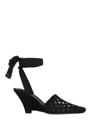 Jacquemus Les Espadrilles H Wedge Espadrilles - Black