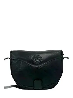 Burberry 20th Century Leather Crossbody Bag - Black