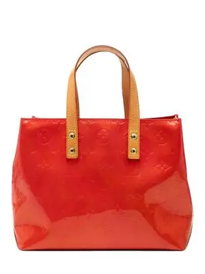 LOUIS VUITTON Monogram Vernis Reade Pm Handbag - Red