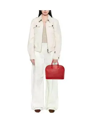 LOUIS VUITTON Epi Alma Pm Handbag - Red