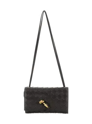 Bottega Veneta Andiamo Crossbody Pochette - Brown