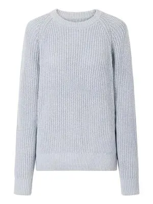 Aimé Leon Dore Ribbed Cotton Crewneck Sweater - White