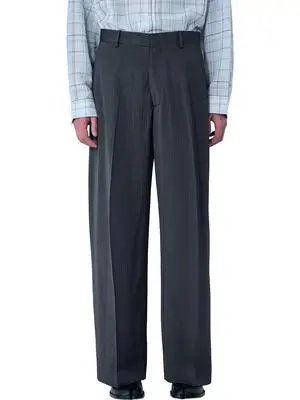 Acne Studios Wide-leg Tailored Trousers - Gray