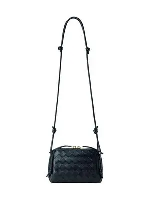 Bottega Veneta Intrecciato Concert Pouch - Black