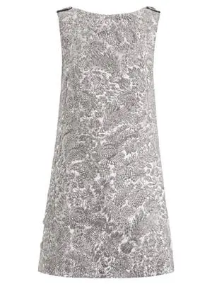 DOLCE & GABBANA Dolce & Gabbana Floral Jacquard Mini Dress