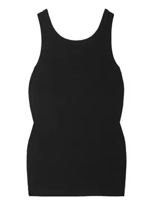 THE ROW Frankie Sleeveless Tank Top - Black
