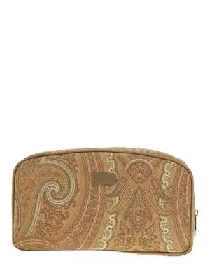 Etro Patterned Clutch - Brown