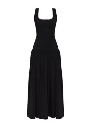 BY MALENE BIRGER Marcielle Scoop-neck Maxi Dress - Black