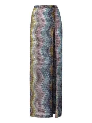 MISSONI Missoni Sequined Zigzag Maxi Skirt