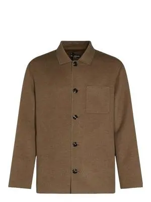 Kiton Button-front Overshirt Jacket - Green