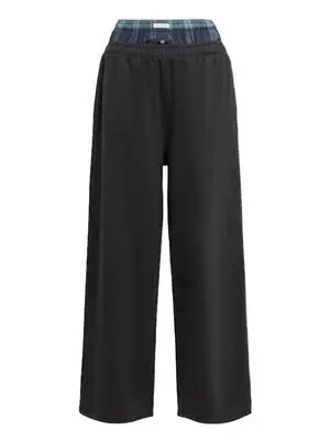 ACNE STUDIOS Acne Studios Organic Cotton Drawstring Wide Leg Pants