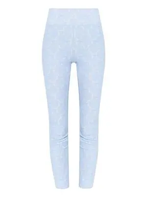 LOVESHACKFANCY LoveShackFancy Kimi High-Rise Performance Trousers With Bow Print