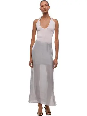 HELMUT LANG Helmut Lang Iridescent Full-Length Skirt