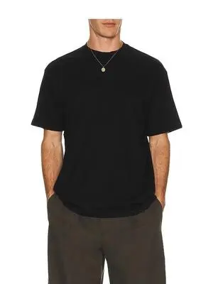 ASHER Noah Supima Tee In . Also - Black