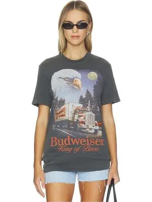 Junk Food Budweiser Semi Tee In . Also - Black
