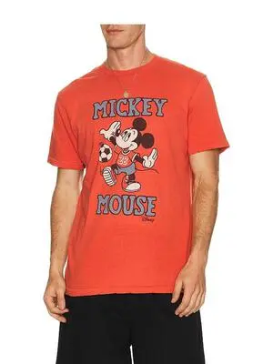 Junk Food Mickey Mouse Soccer Tee In . Also - Red