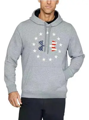 Under Armour Freedom Rival Hoodie - Grey