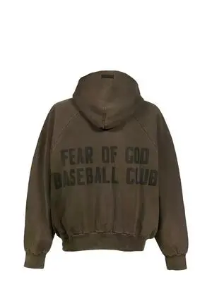 Fear Of God Half-zip Hoodie - Brown