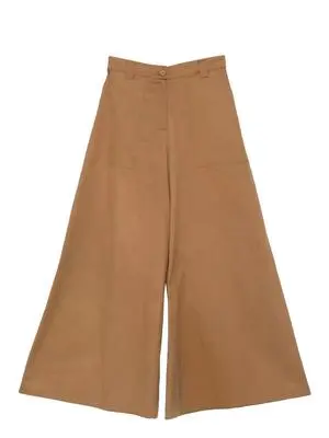 MARC ELLIS Palazzo Pants - Brown