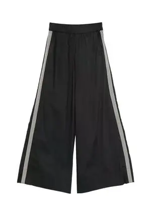 MARC ELLIS Marc Ellis Side-Stripe Wide-Leg Trousers