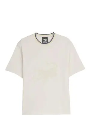 Y3 X Wales Bonner Graphic T-shirt - Chalk White