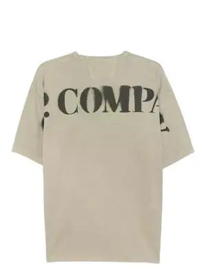 C.P. COMPANY Logo-print T-shirt - Green