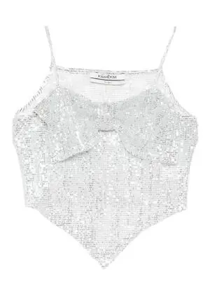 KIMHEKIM Monroe Sequin Embellished Top - Grey