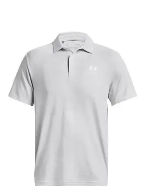 Under Armour Playoff 3.0 Stripe Polo Shirt - Grey