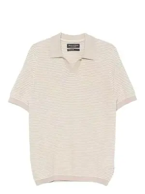 Marc O'polo Polo-collar T-shirt - Grey