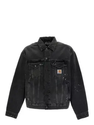 Carhartt Work In Progress Helston Denim Jacket - Black