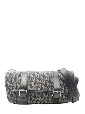 Dior Trotter Messenger Bag - Black