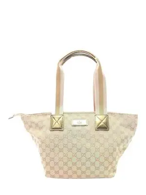 Gucci Gg Canvas Tote Bag - Neutrals