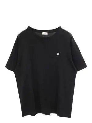 Celine Triomphe Detail T-shirt - Black