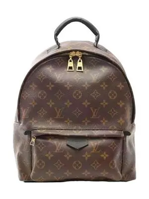 LOUIS VUITTON Louis Vuitton Palm Springs MM Backpack Brown