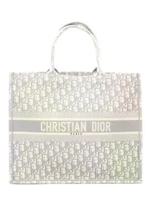 Dior Book Tote Bag - White