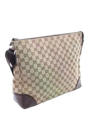 Gucci Gg Canvas Shoulder Bag - Neutrals