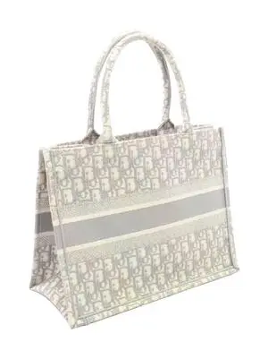 Dior Oblique Canvas Tote Bag - Neutrals
