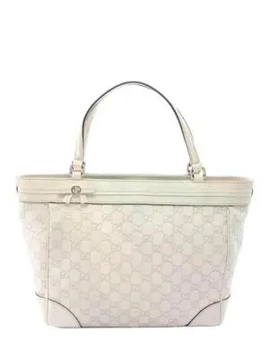 Gucci 2000s Mayfair Ssima Tote Bag - Neutrals