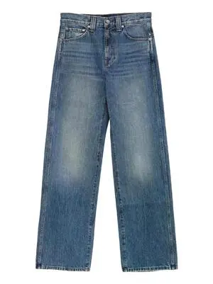 Khaite Bonnie Relaxed-fit Jeans - Blue