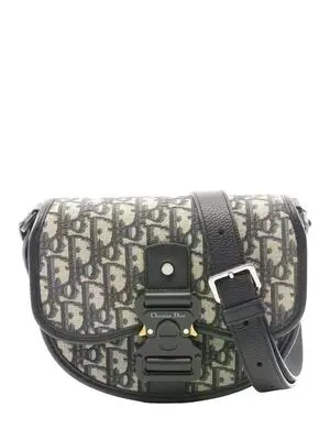 Dior Gallop Oblique Canvas Mini Bag - Neutrals