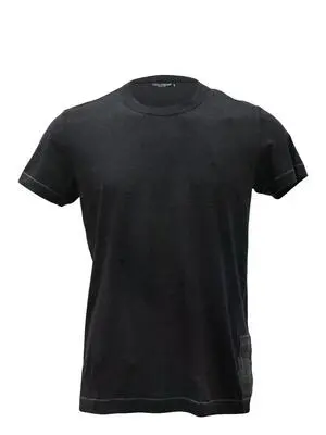 Dolce & Gabbana Logo-patch T-shirt - Black